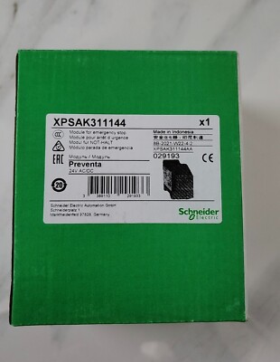 XPSAK311144 New For Schneider XPSAK311144 Safety Relay（spot stocks） | eBay