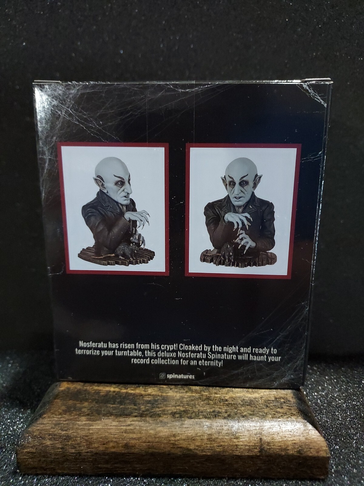 Nosferatu Spinature #9 Vinyl LP Bust Figure Horror Count Orlock | eBay