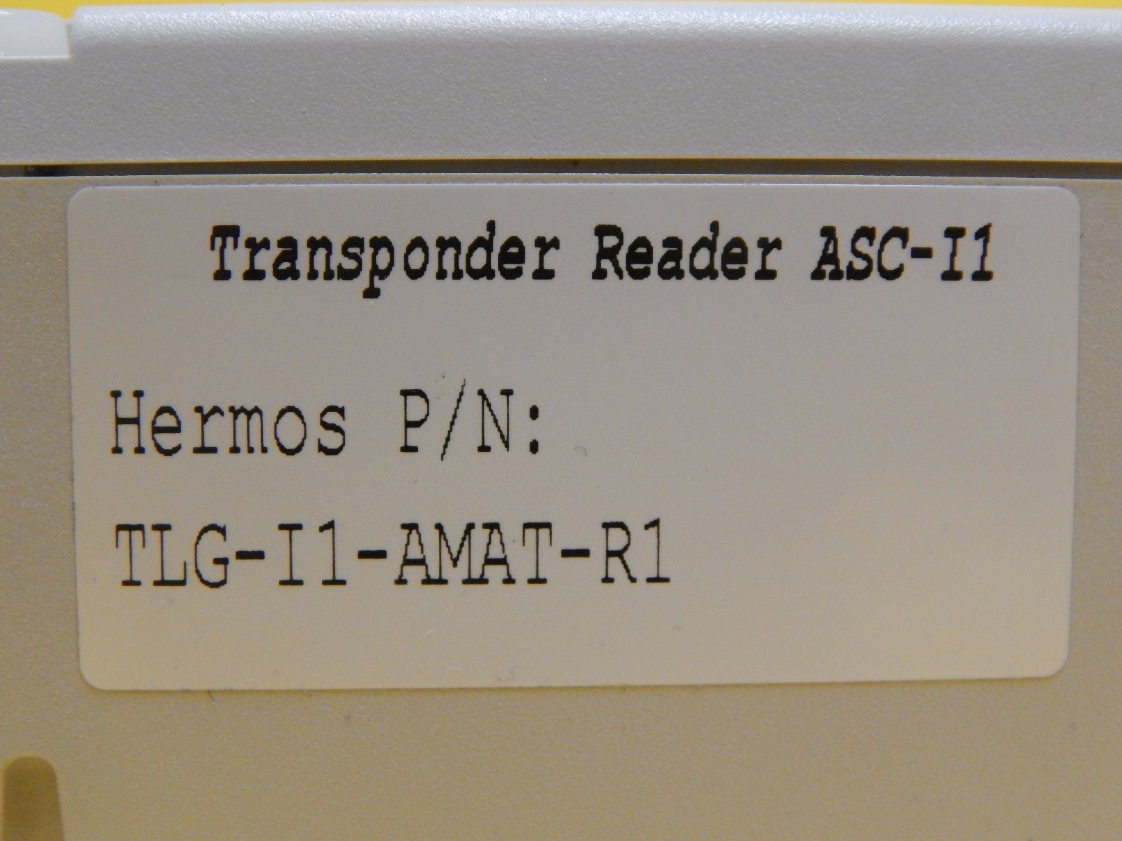Hermos TLG-I1-AMAT-01 Transponder Reader with Antenna ANT-2K15 Working ...