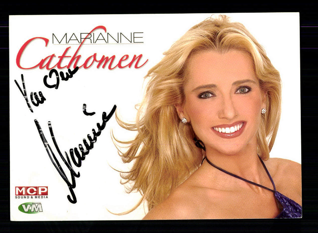 Marianne Cathomen Autogrammkarte Original Signiert ## BC 126069 | eBay