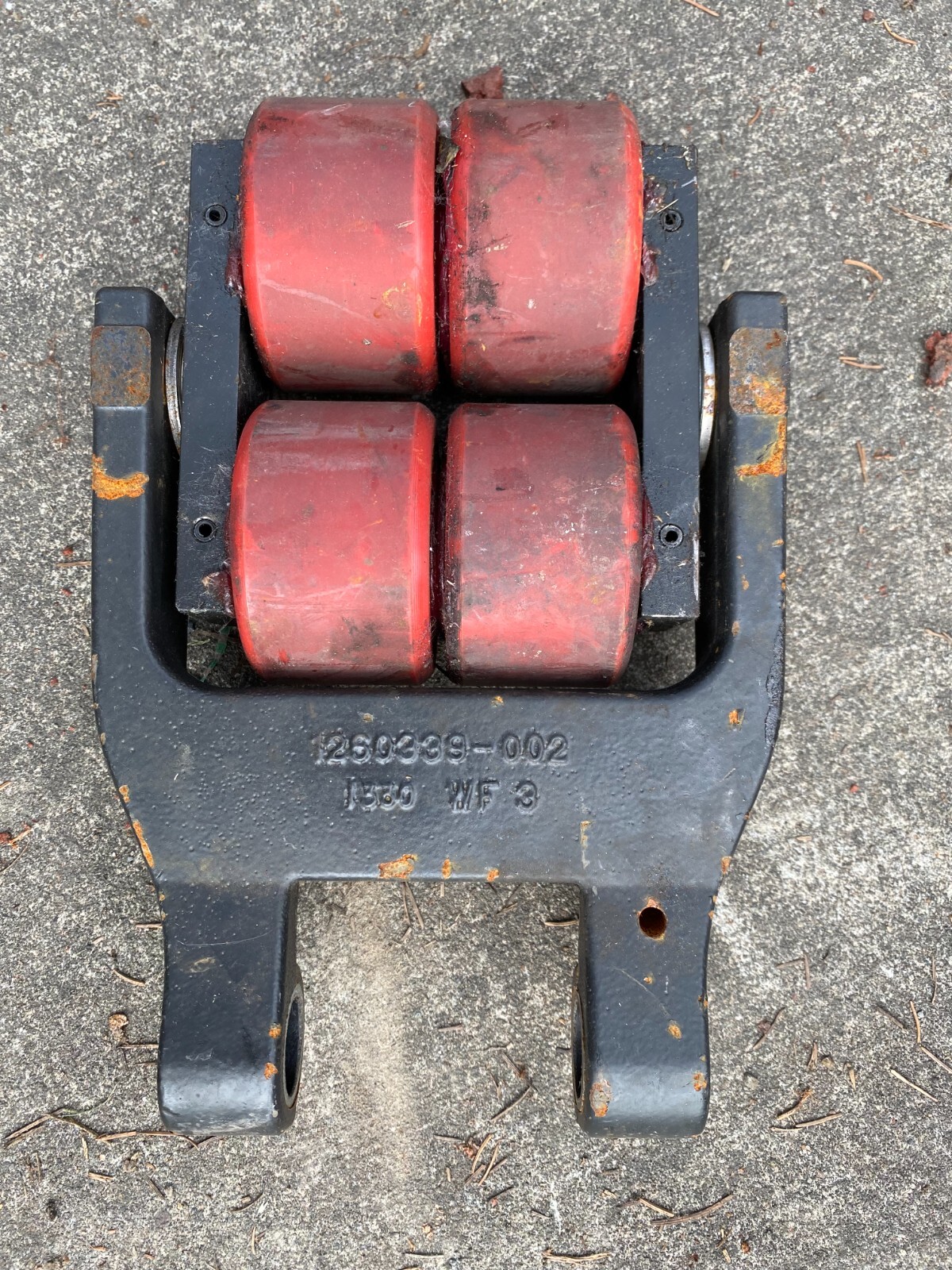 NEW GENUINE RAYMOND 1260339-002 LINK WHEEL FORK & WHEELS 1143029-001 ...