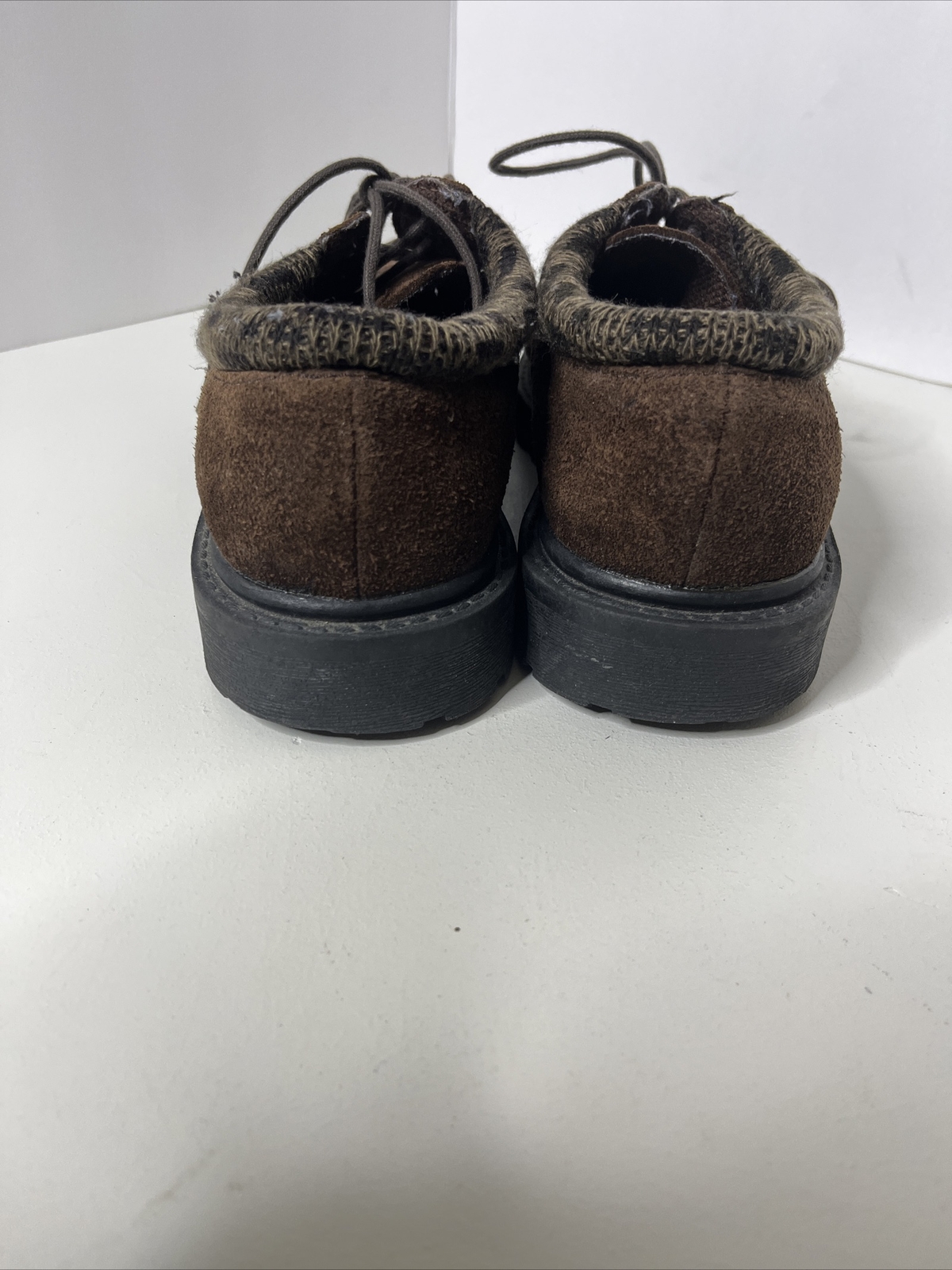 Original Rugged Outback Men’s Size 8.5 W Brown Suede Leather Dress ...