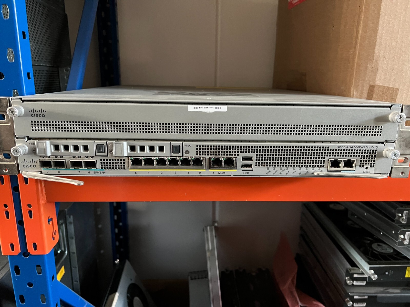 Cisco ASA5585-S10X-K9 ASA 5585-X Chas with SSP10,8GE,2SFP+,2GE Mgt ...