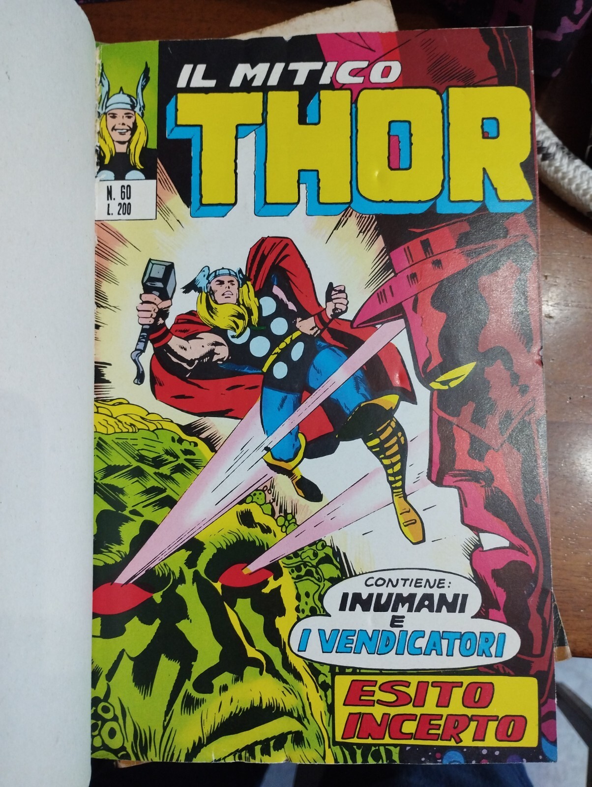 Editoriale CORNO Super Eroi THOR Prima Serie RACCOLTA 34 del 1975 60 61 62 | eBay