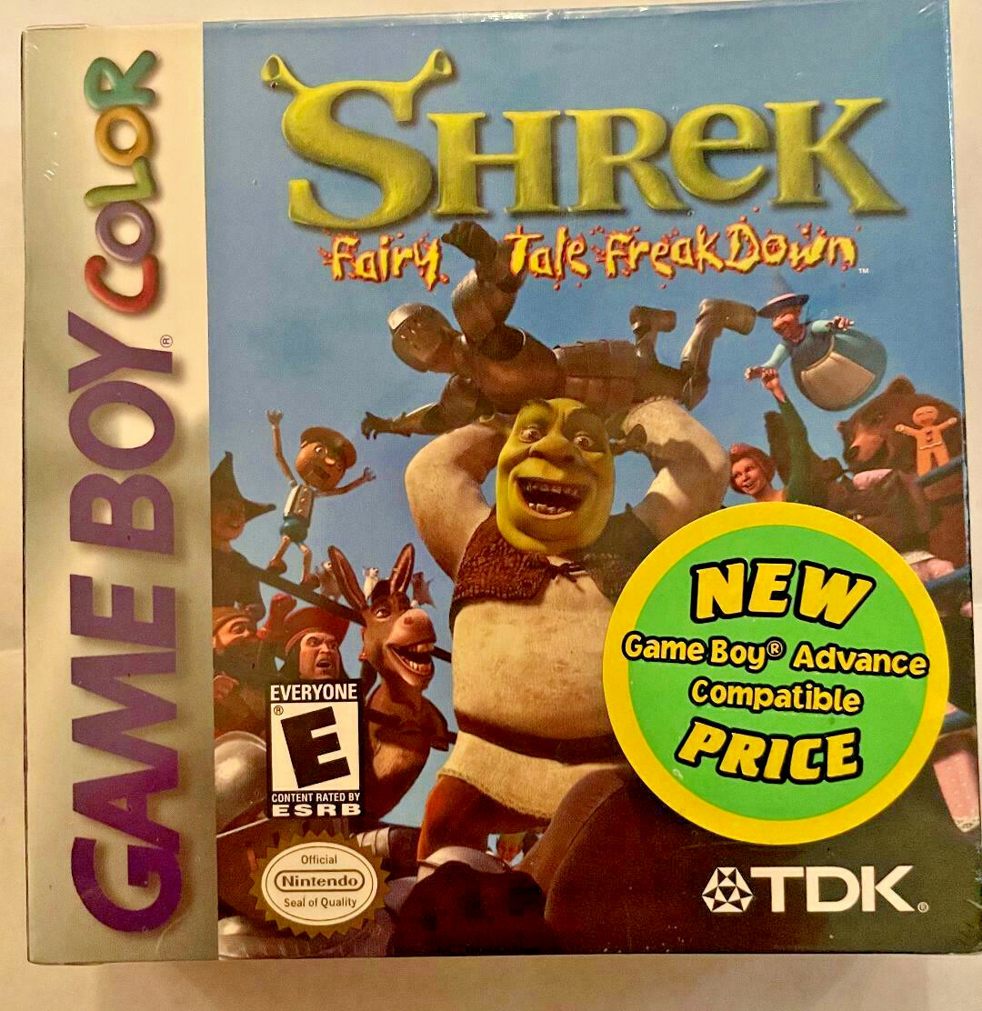 Shrek: Fairy Tale FreakDown (Nintendo Game Boy Color, 2001) for sale ...