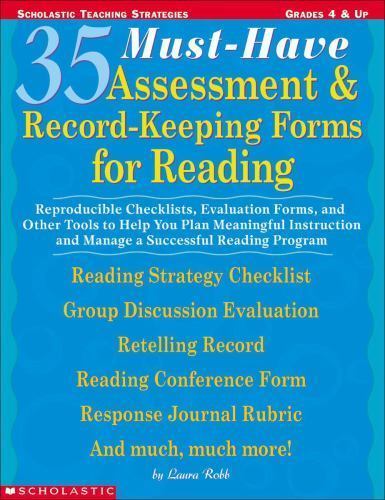 35 Must-Have Assessment Record-Keeping Forms for Reading: Reproduc ...