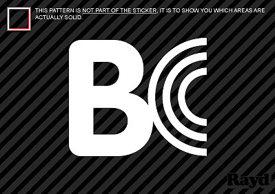 (2x) BC Brian Crower Sticker Die Cut Decal Self Adhesive Vinyl | eBay