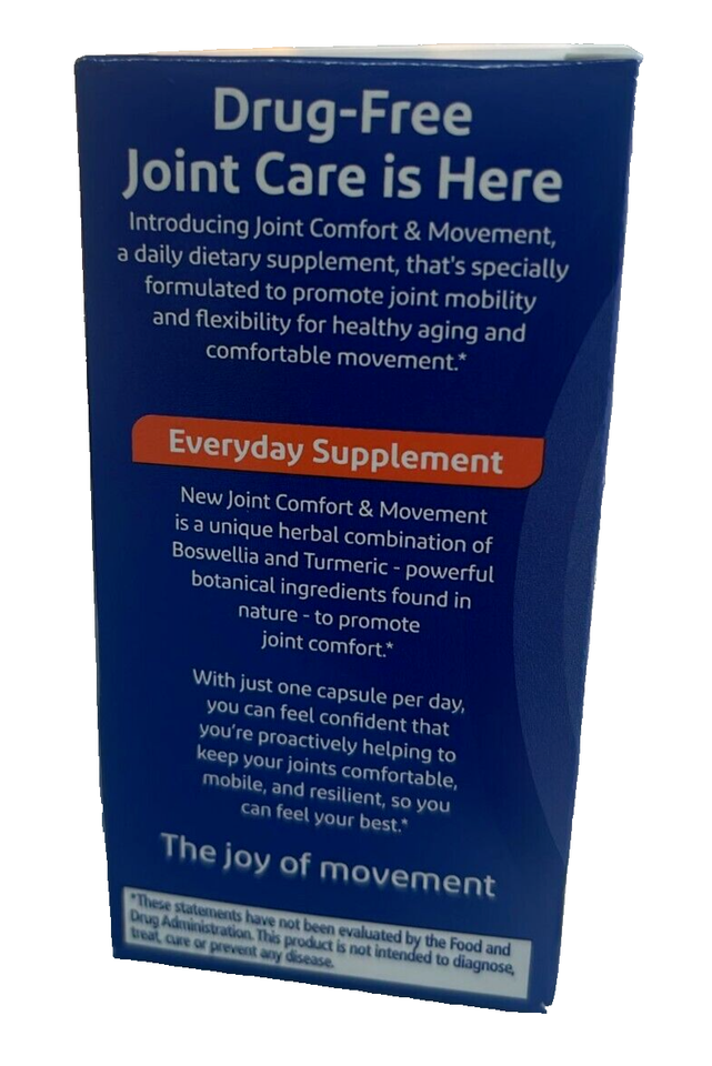 Voltaren Joint Comfort & Movement Dietary Supplement 30 Tabs Expires 07 ...