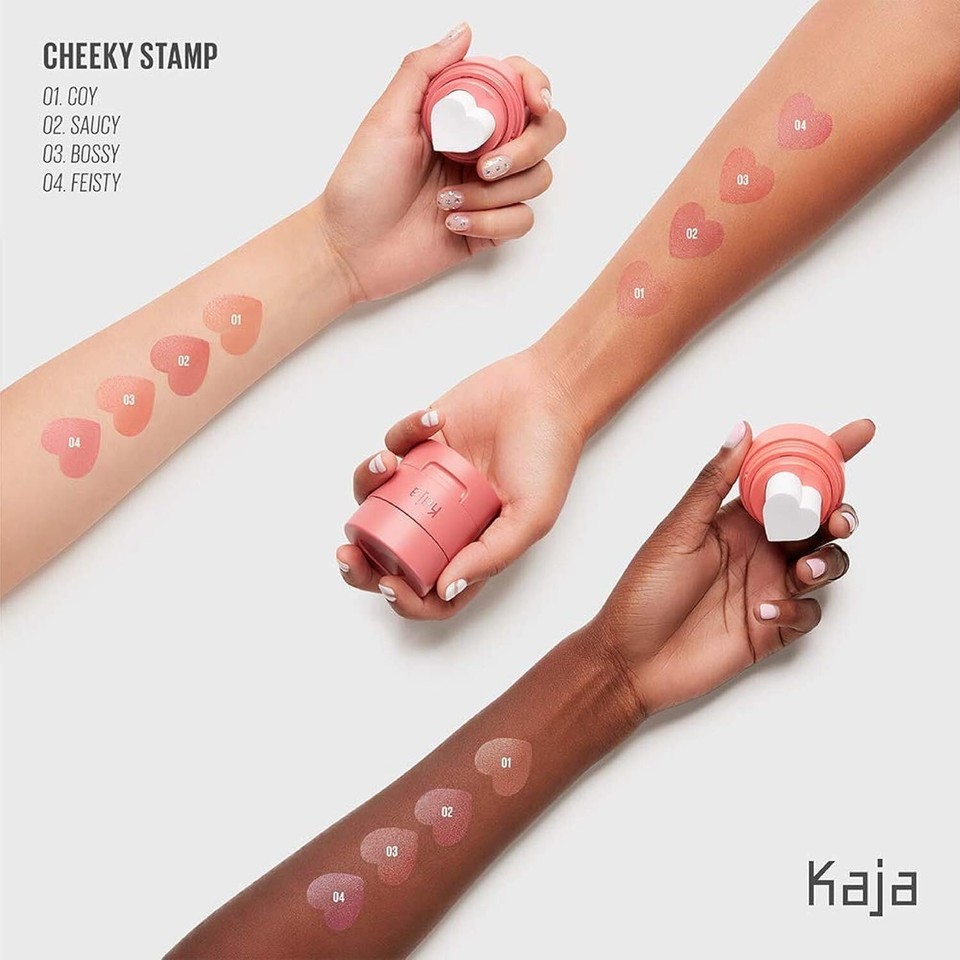 New Sealed Kaja Cheeky Stamp Blendable Blush 03 Bossy .17 oz Exp. 11/ ...