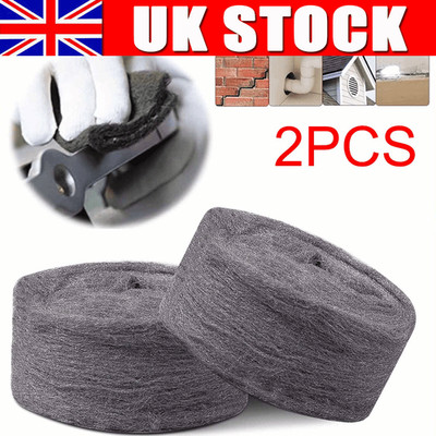 2/4Pcs Steel Wool Mice Wire Wool Mice Grade 0000 Steel Wool For ...