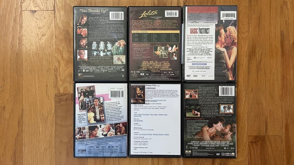 12 Exotic Movies! RARE LOT Erotic Erotica Drama FEATURE DVD's | eBay