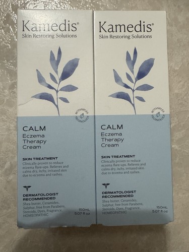 Kamedis Calm Eczema Therapy Cream Skin Treatment 150ml 5.07oz lot of 2 ...