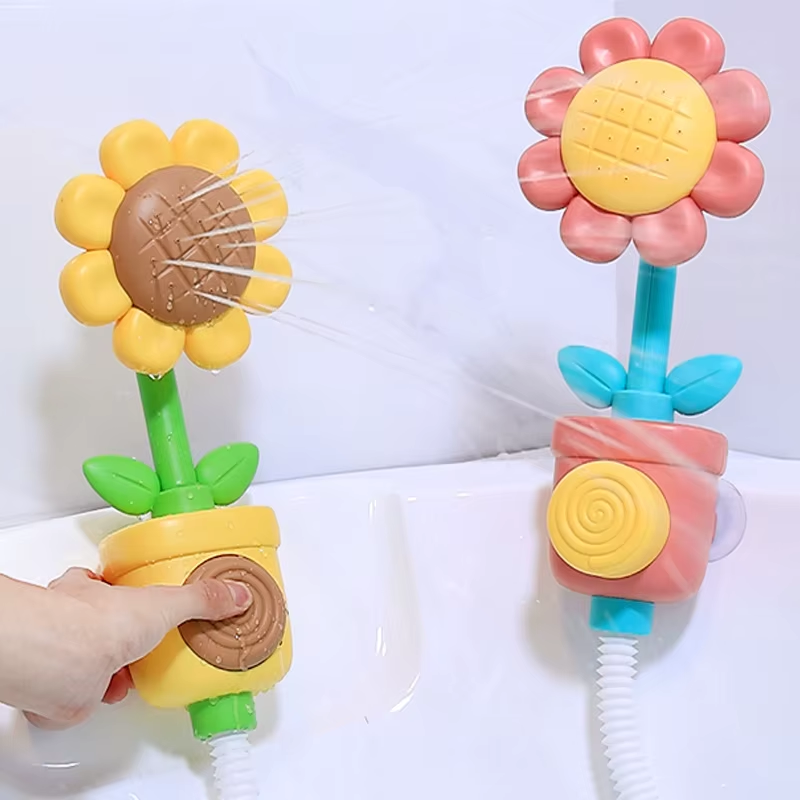 Baby Shower Bath Toy Sprinkler Head Spray Water Shower Swim Pool ...