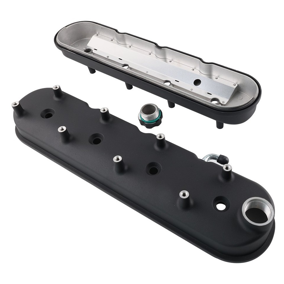 Cast Aluminum Tall Valve Covers w/ Coil Mounts for LS LS1 LS2 LS3 5.3 6 ...