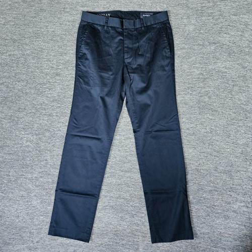 Bonobos Monday Pants Men's 30x30 Slim Navy Blue Chino Dress Straight ...