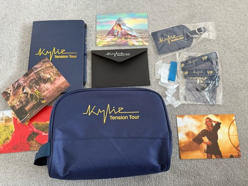 Kylie Minogue Tension Tour Vip Merchandise Bag, Items & Confetti | eBay