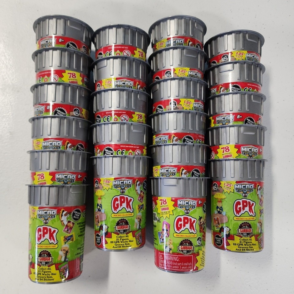 HUGE GPK Micro Figures Collection Garbage Pail Kids OS1 Set SERIES 1 ...