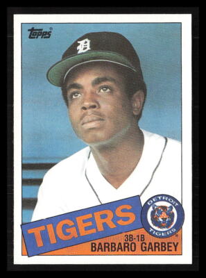 Barbaro Garbey 1985 Topps #243 Detroit Tigers | eBay