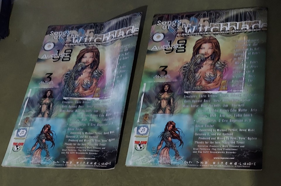 Michael Turner's Fathom Comic Book, Set of 2 (Same Issue) Vol 1 Issue 1 ...