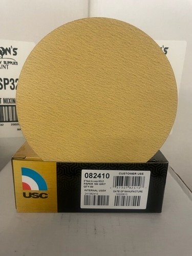 6inch Hook Loop Sanding Discs 180 Grit Wet Dry Sandpaper 50pc per box ...