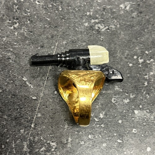 1954 SPACE PATROL HYDROGEN RAY GUN ATOM SPLITTER RING RALSTON CEREAL ...