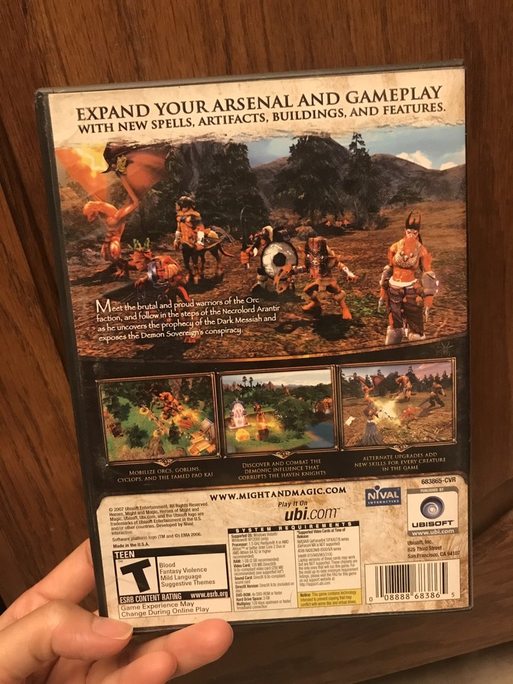 Heroes of Might and Magic V: Tribes of The East (PC DVD-ROM) EPIC ...