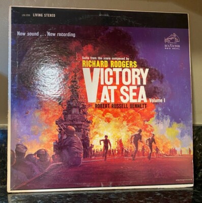 ROBERT RUSSELL BENNETT VICTORY AT SEA VOL 1 RCA VICTOR RECORDS VINYL LP ...