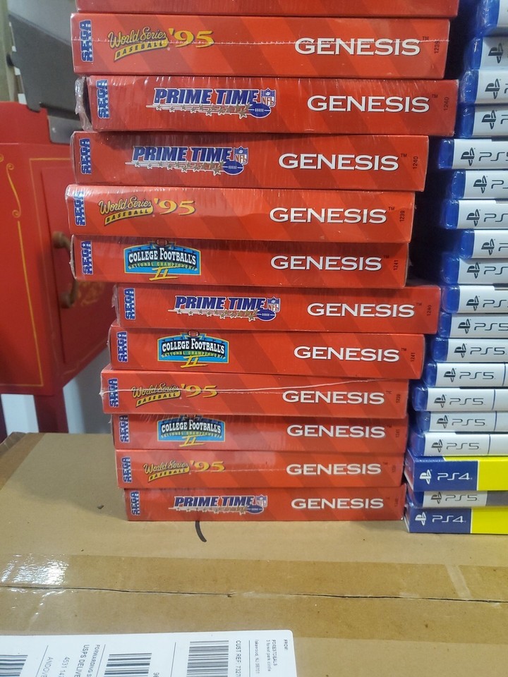 Lot Of 174 Brand New Video Games - Sega Genesis / PS1 - PS5 / Wii / PC ...