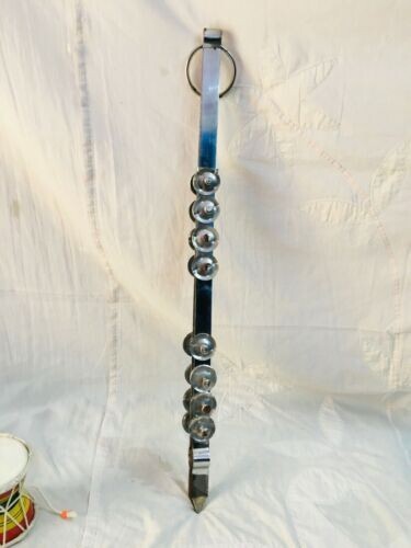 Musical Steel Tongs - with 16 Jingles - Kirtan/Bhangra Steel Chimta ...