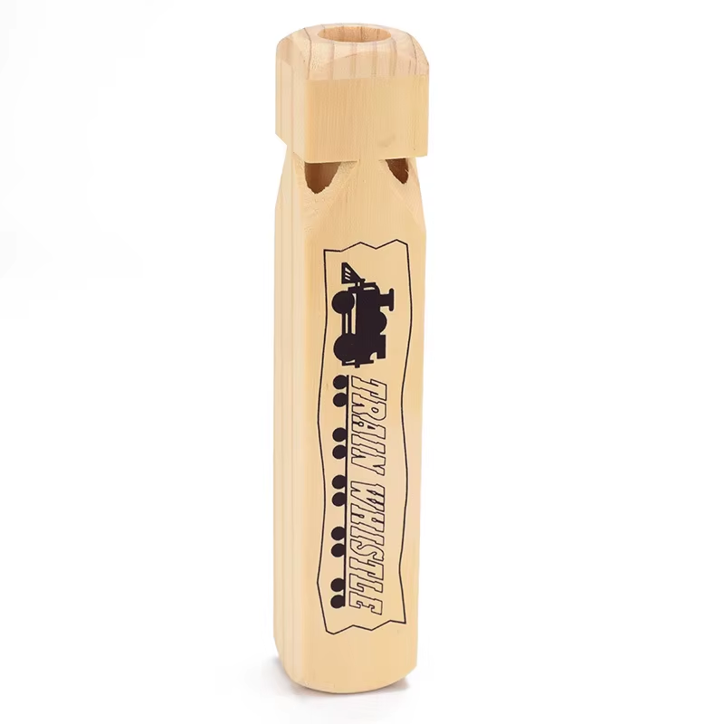 Kids Wooden Train Whistle Music Baby Teaching Wood Toy Musical ...