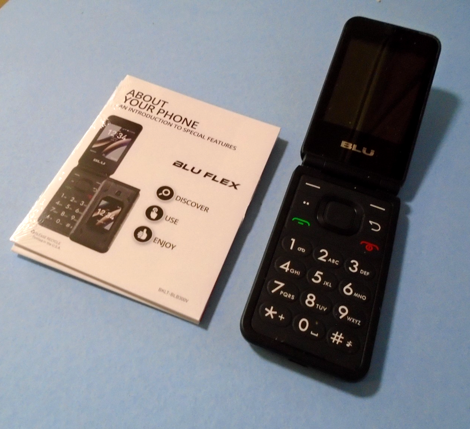 BLU Flex B300V - Black - 8GB - (TracFone) - Smartphone With 3 Wall ...