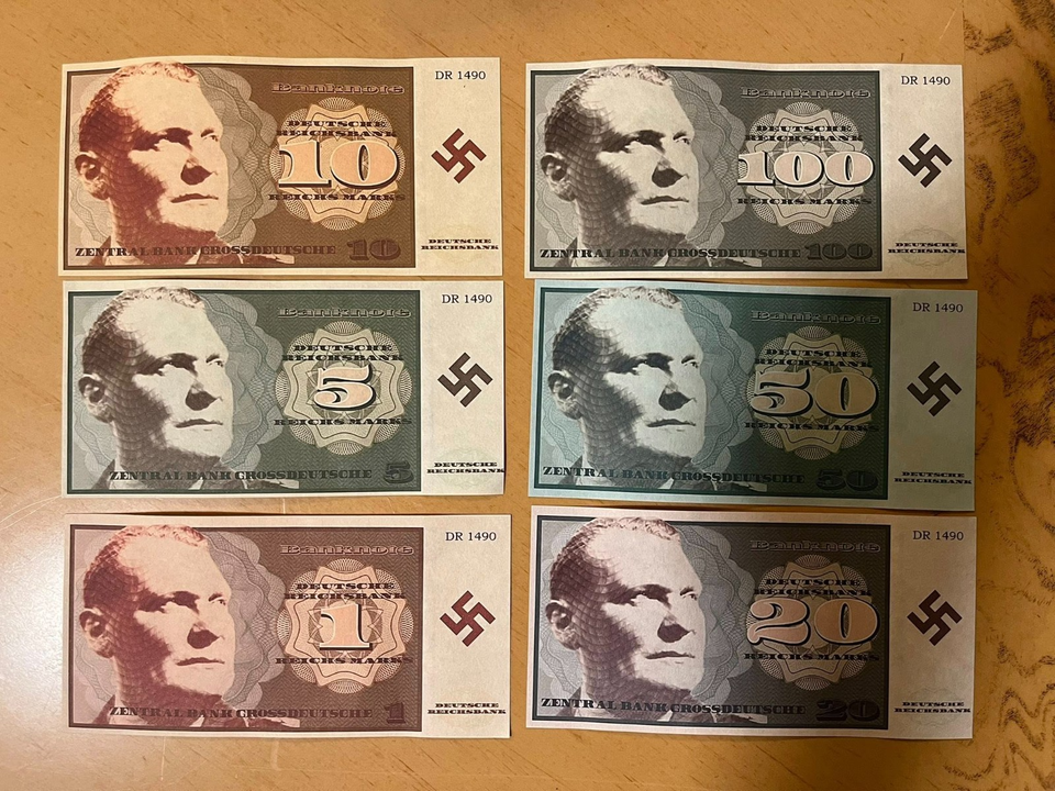 WW2 WWII German HG Luftwaffe leader currency set | eBay