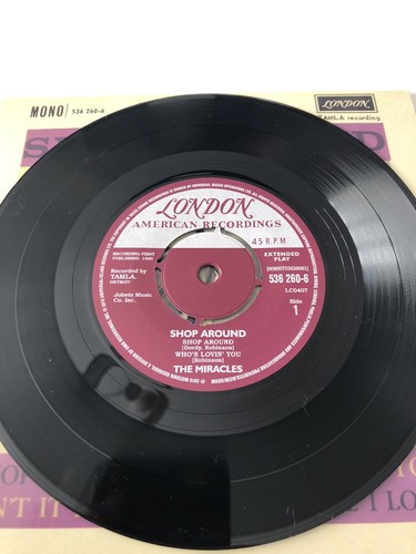 THE MIRACLES-SHOP AROUND EP-UK MOTOWN/NORTHERN SOUL | eBay UK