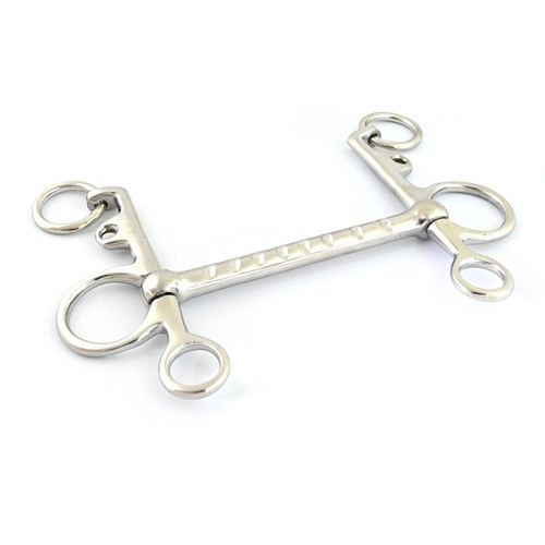 1 Pc Pelham Horse Bit 5.5'' Stainless Steel Surgical Veterinary Inst BT ...