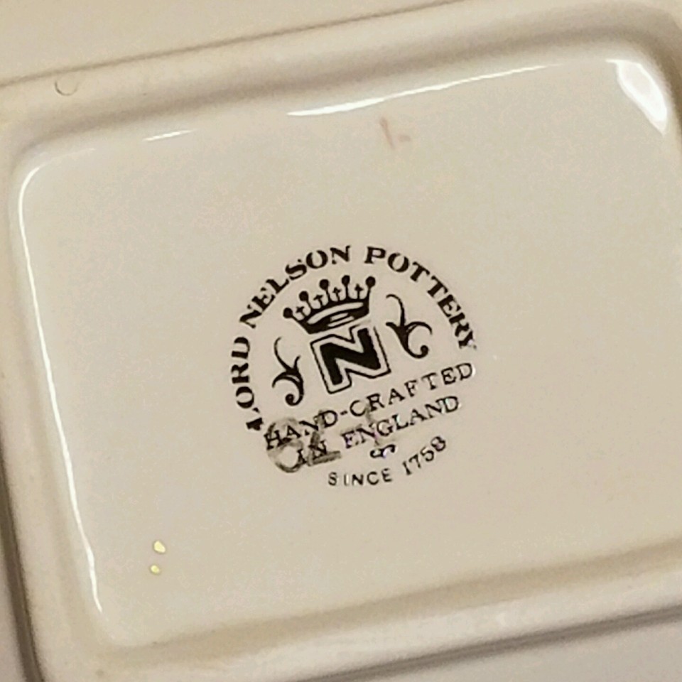 Lord Nelson Pottery Hand Crafted England Ship Ashtray | eBay