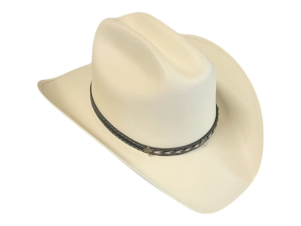 Men's Cowboy Hat sombrero vaquero Horma Duranguense Color White Large ...