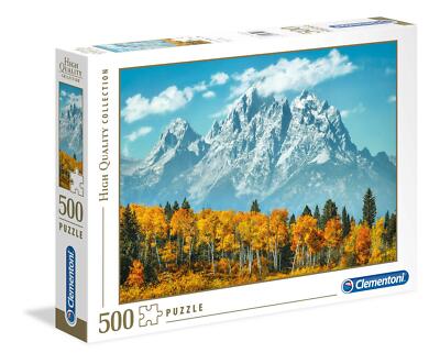 Clementoni Grand Teton In Fall High Quality Jigsaw Puzzle (500 Pieces ...