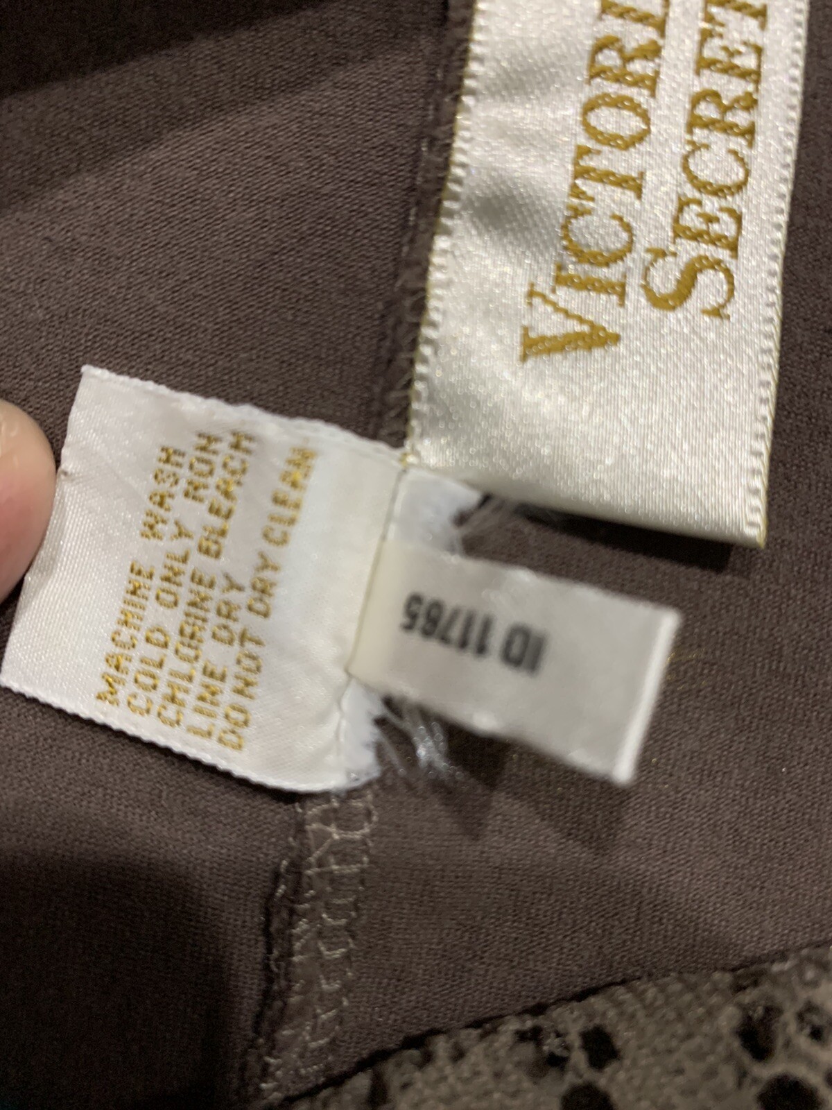 Vintage Victorias secret 90’s Gold Label long sleeve … - Gem