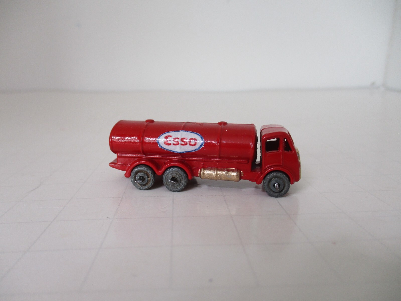 MOKO LESNEY MATCHBOX #11A ROAD TANKER TRUCK, RESTO-MOD RARE V-7 ESSO ...
