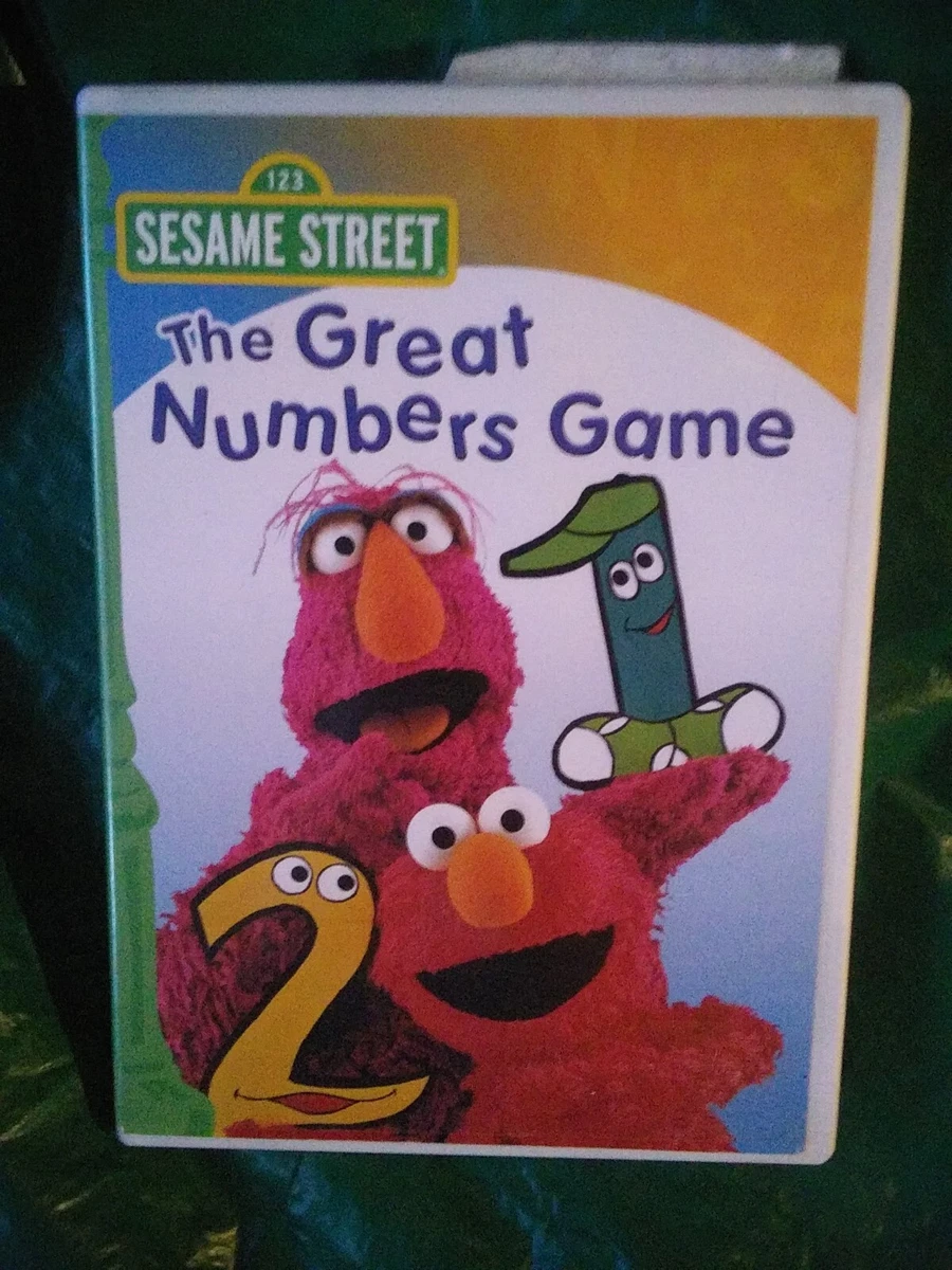 Sesame Street The Great Numbers Game Vhs Ebay