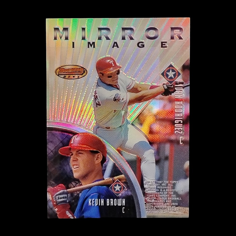 1997 Bowman's Best - Mirror Image #MI4 Piazza Marrero Rodriguez Brown ...
