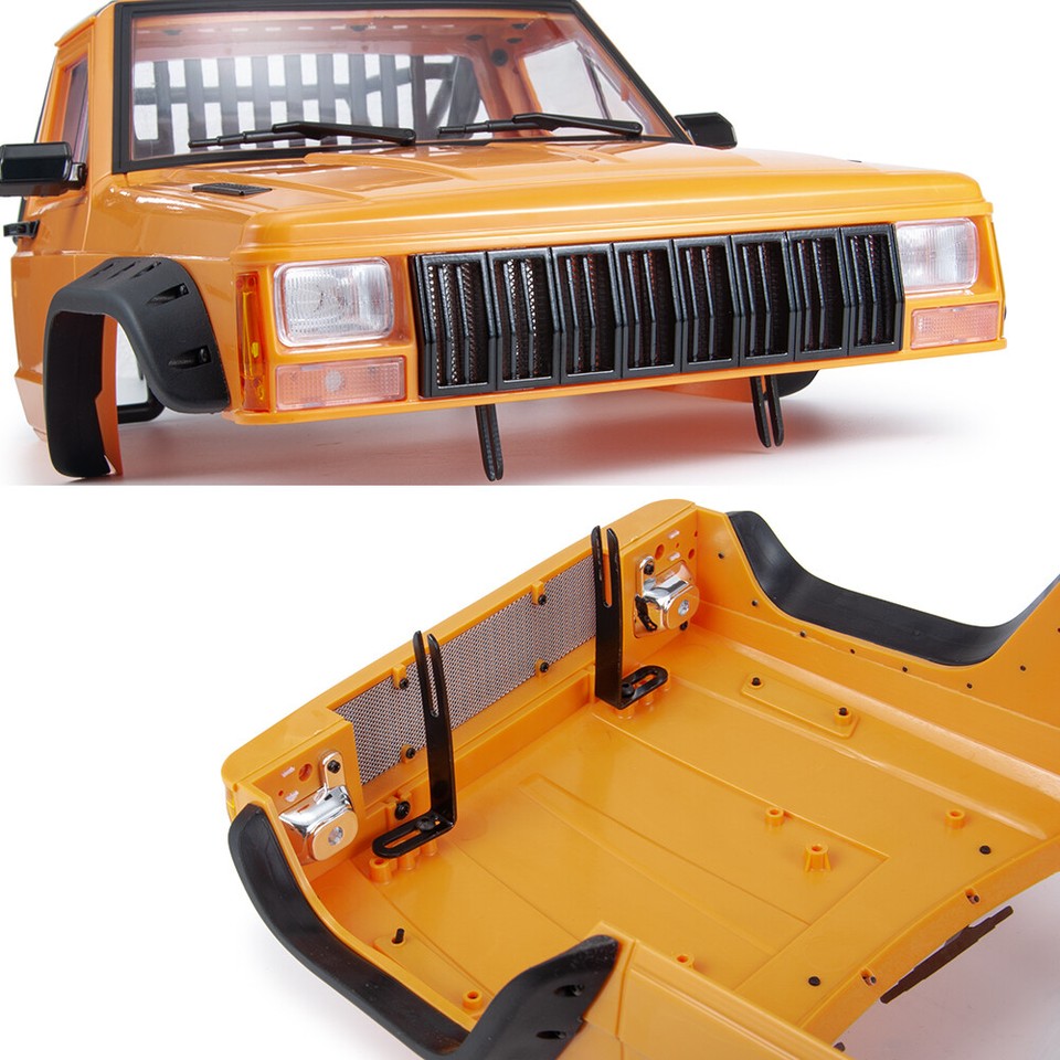 For Cherokee 1/10 RC Body Cab Back-Half Cage for Axial SCX10 II TRX4 | eBay