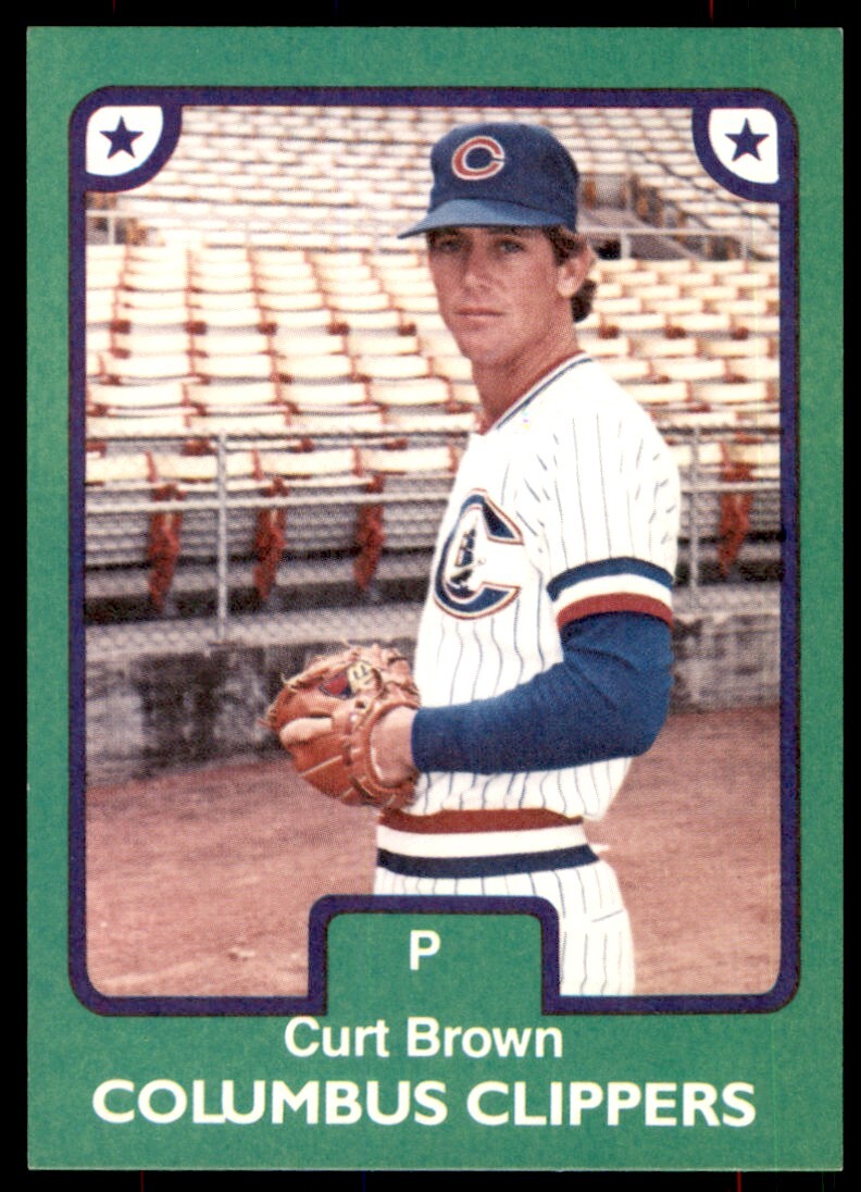 1984 TCMA Minor League Curt Brown (C) Columbus Clippers #15 | eBay