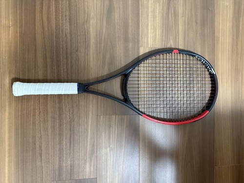 Dunlop CX 200 Grip 2 Tennis Racket Black/Red 98 sq.in Strung 16x19 | eBay