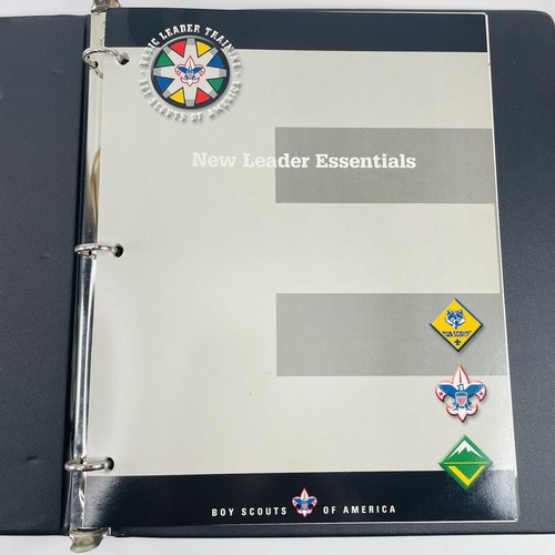 Boy Scouts Basic New Leader Training Essentials Binder Book w CD 2002 ...