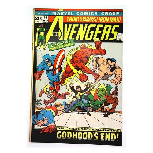 Avengers #97 - 1963 series Marvel comics VF+, Free USA Shipping [x} | eBay