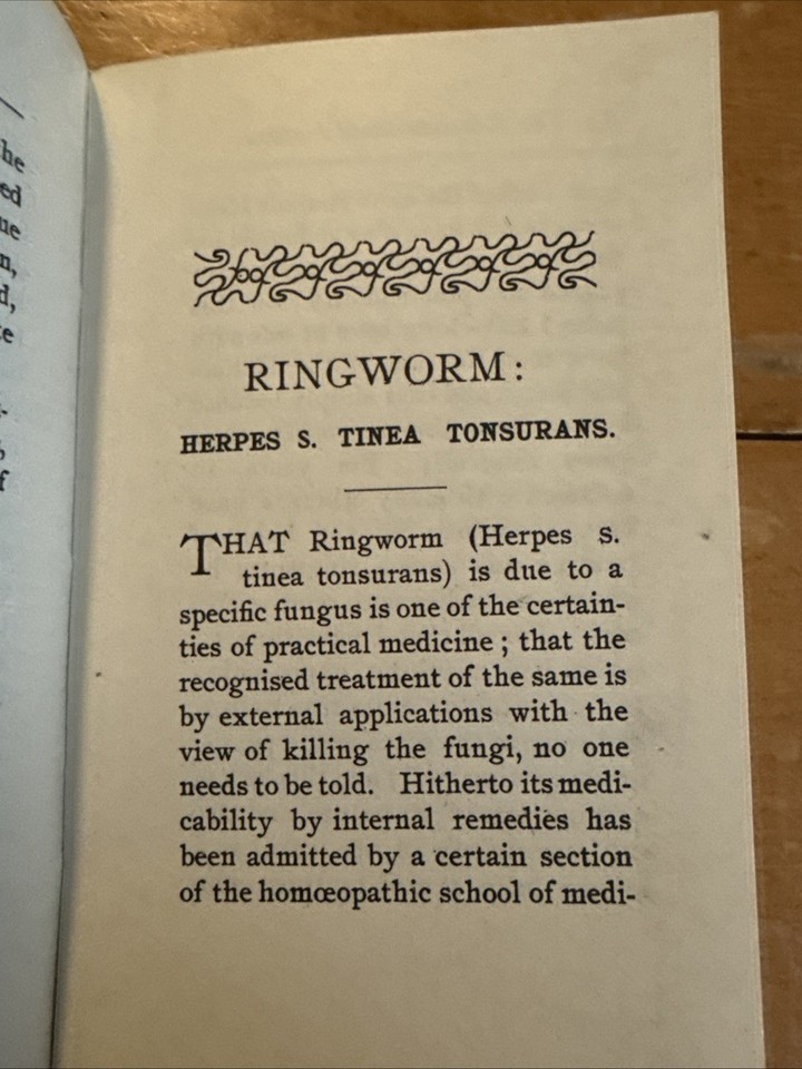 LOT: Compton Burnett MD Ringworm & Fevers And Blood Poisoning ...