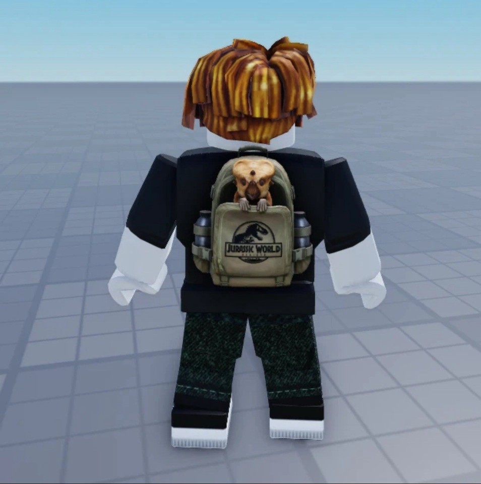 [New] Roblox: Jurassic World Rebirth Khaki Backpack + 36,000 Robux | eBay