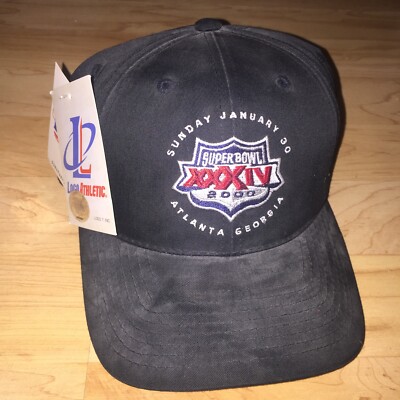 2000 Super Bowl XXXIV Rams Titans Embroidered Adult Hat NFL Vtg NWT | eBay