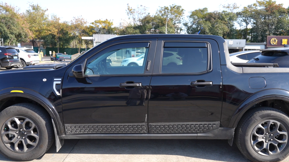 Side Window Visor Deflector Visor Trim Cover For 2022-2025 Ford ...